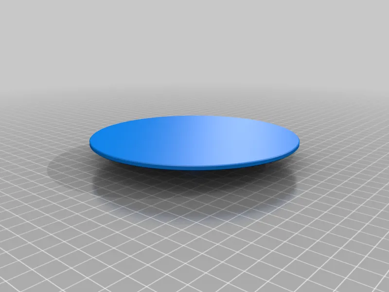 360 rotating display stand plate by dantech | Download free STL model ...