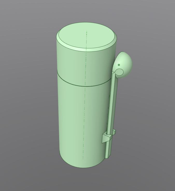 Universal measuring spoon (Vitamin C) by Lune Design | Download free ...