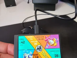 Turzx Turing smart 3.5 PC Health monitor IPS screen support by Cedric ...