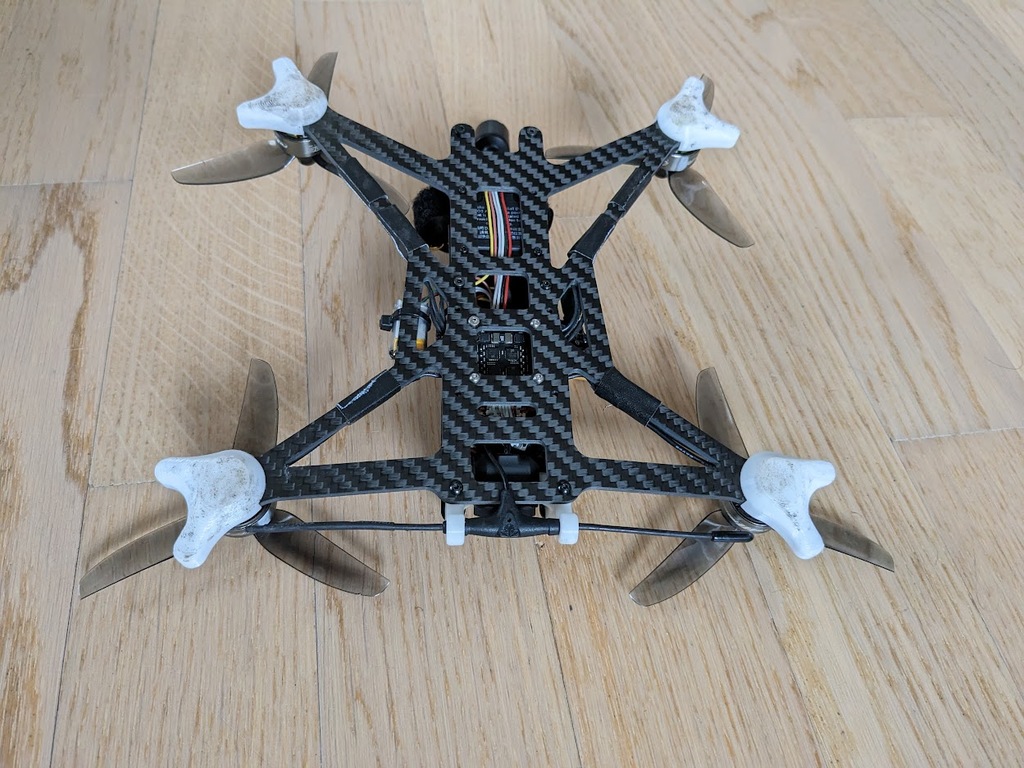 "Stiffy" 4inch freestyle frame - optimized for DJI O3 - unibody by ...