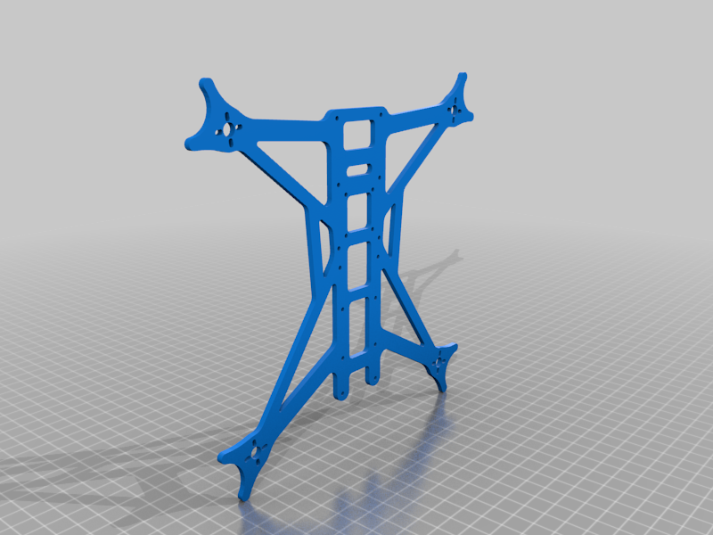 "Stiffy" 4inch freestyle frame - optimized for DJI O3 - unibody by ...