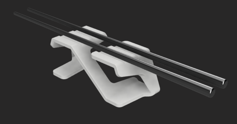 Chopsticks holder by Editorica | Download free STL model | Printables.com