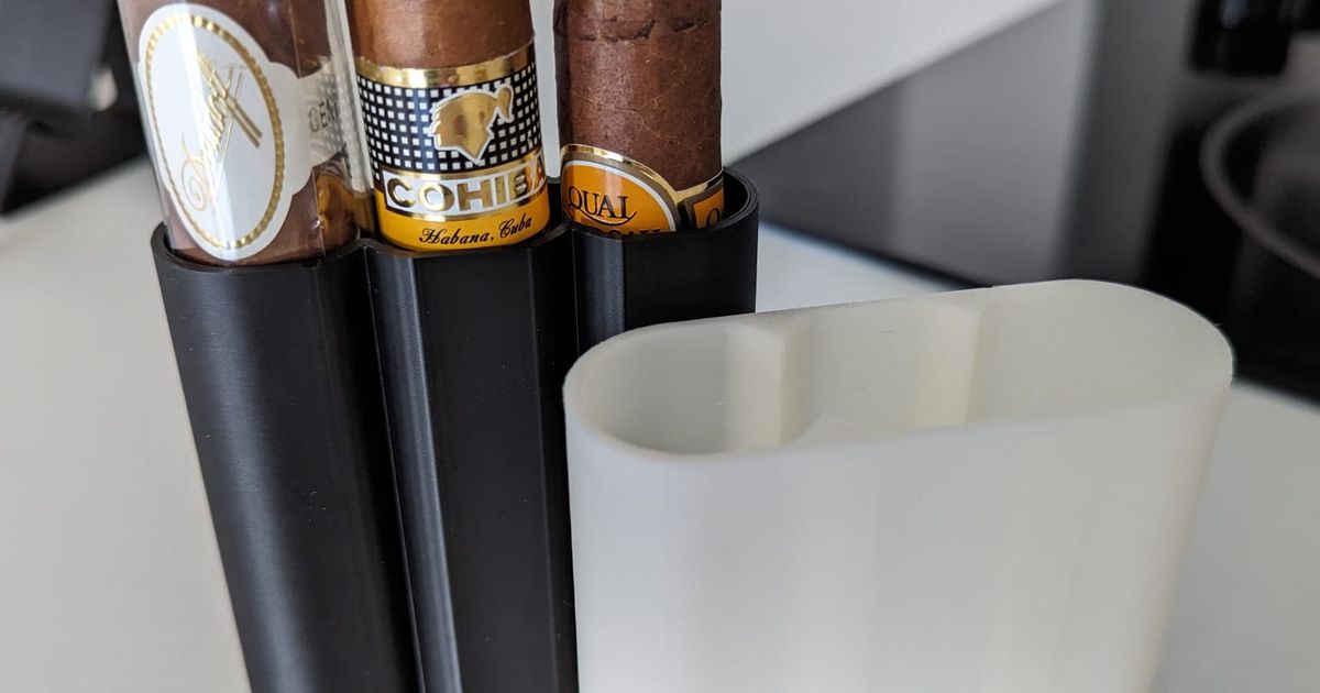Cigar case by Danilo Tomaccio | Download free STL model | Printables.com