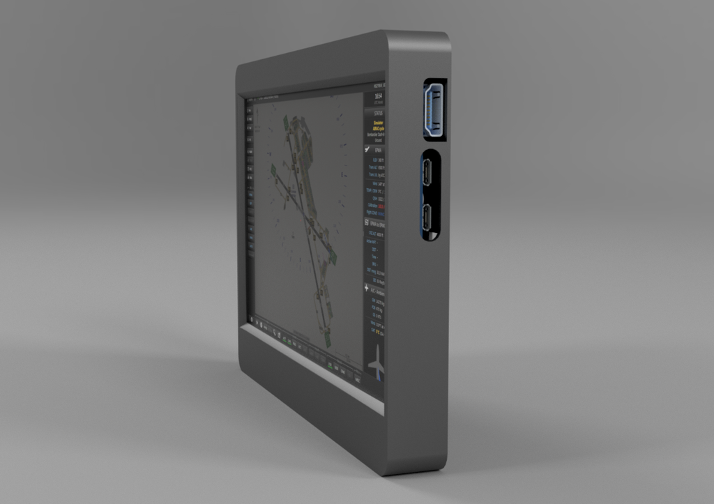 7" inch Touch Screen Display Enclosure by Mark_Alpha | Download free ...