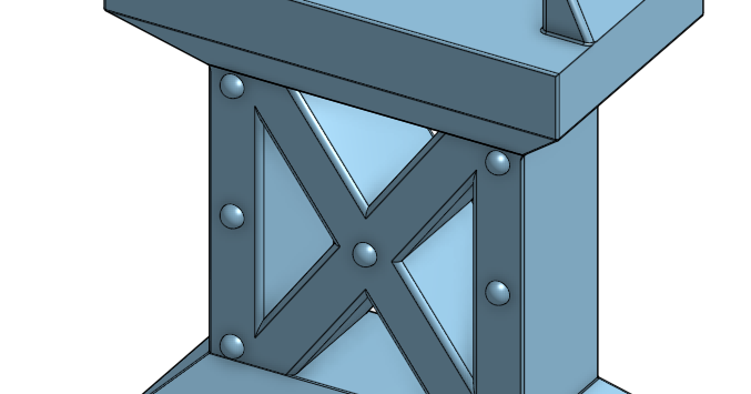 Hape Train Track Support by David S | Download free STL model ...