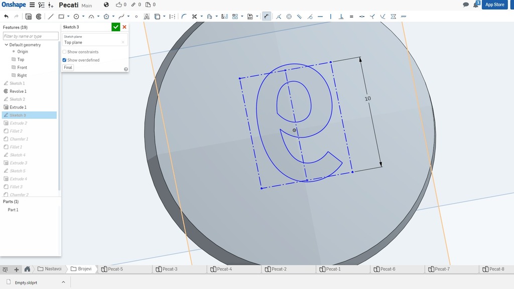 Customizable Rubber Stamp by Lakisan | Download free STL model ...