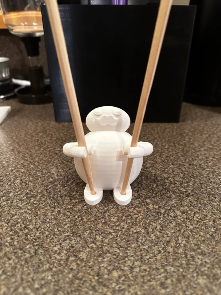 Chopstick Holder Charachter by Gigglester | Download free STL model | Printables.com