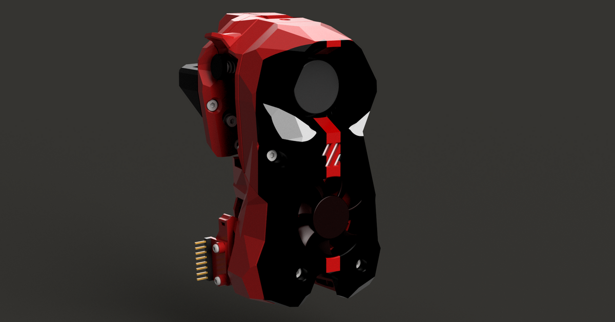 Voron - Stealthburner - Deadpool Faceplate von k2thestank | Kostenloses ...