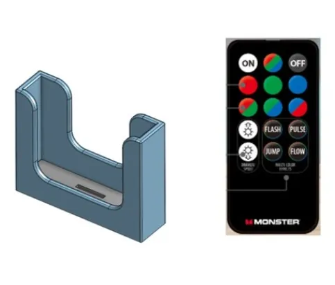 rgb controller holder by Jon Lake | Download free STL model ...