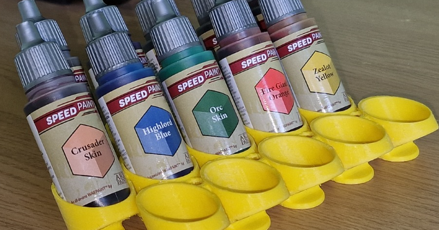 Paint holder by Jon Lake | Download free STL model | Printables.com