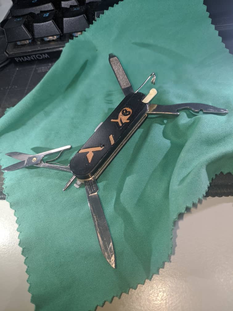 Victorinox 58mm Scales by RJ Tan | Download free STL model | Printables.com