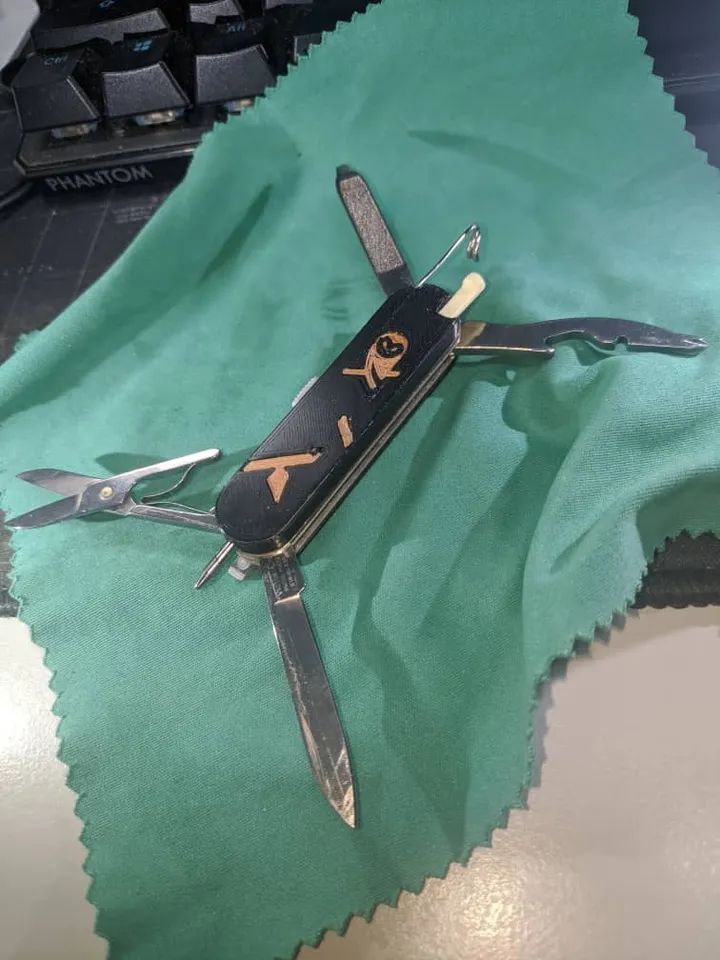 Victorinox 58mm Scales by RJ Tan | Download free STL model | Printables.com