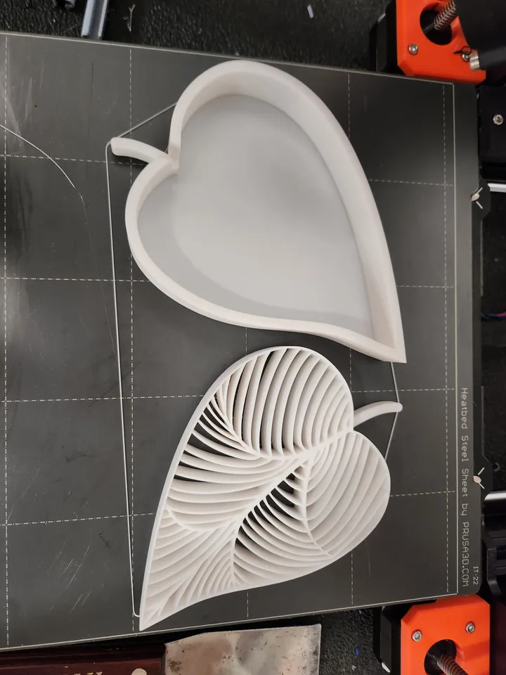 Leaf soap dish with improved STL files by DP design | Download free STL ...