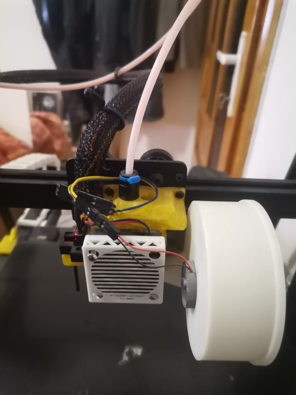 hotend support, with Z probe for cr-10 smart by Nicu | Download free ...
