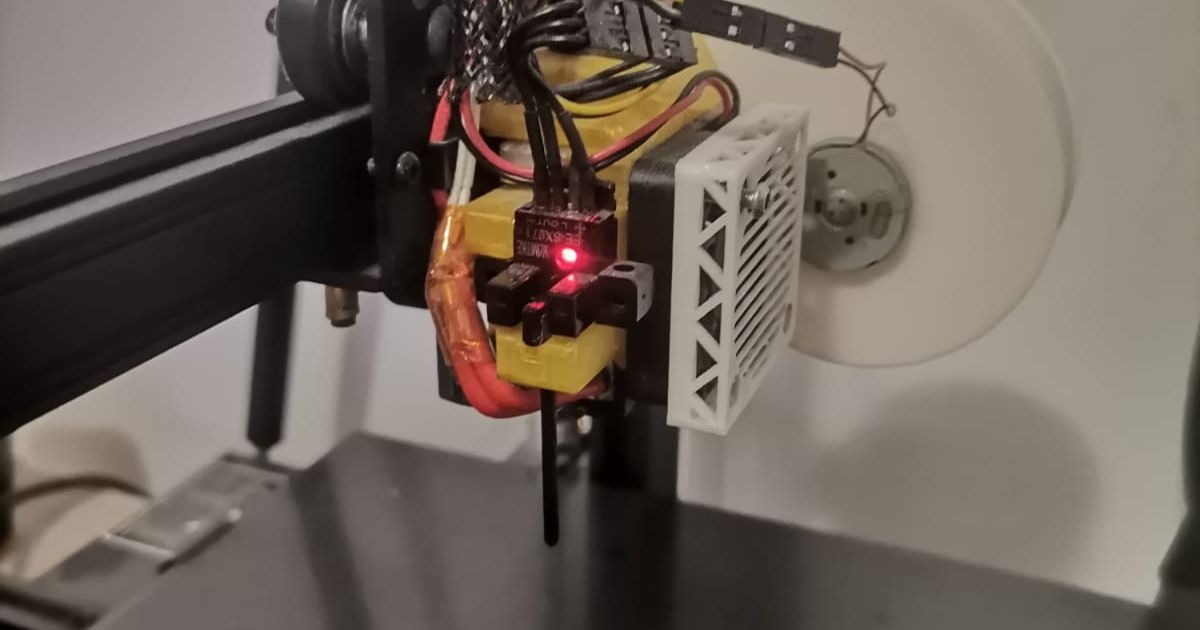 hotend support, with Z probe for cr-10 smart by Nicu | Download free STL model | Printables.com