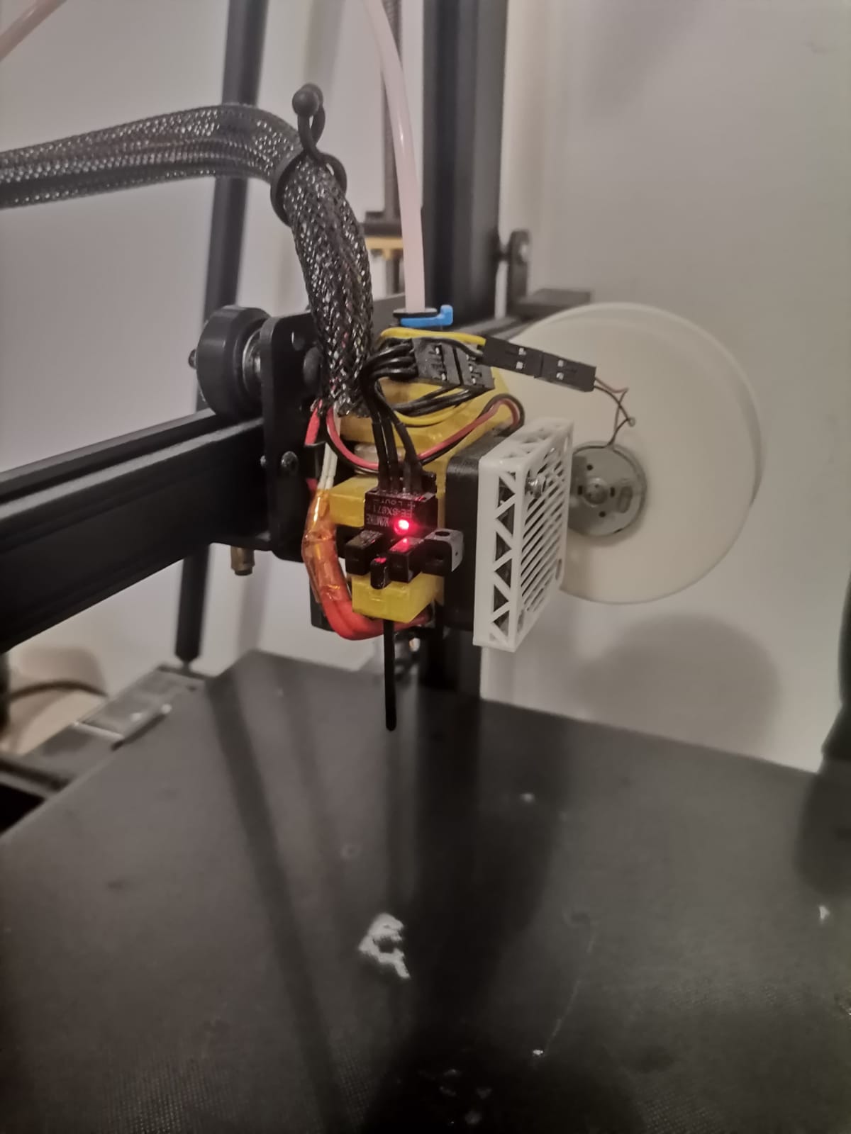 hotend support, with Z probe for cr-10 smart by Nicu | Download free STL model | Printables.com