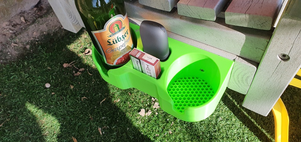Cupholder & IQOS Box by TJ78 | Download free STL model | Printables.com