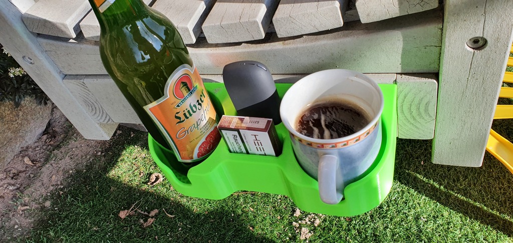 Cupholder & IQOS Box by TJ78 | Download free STL model | Printables.com
