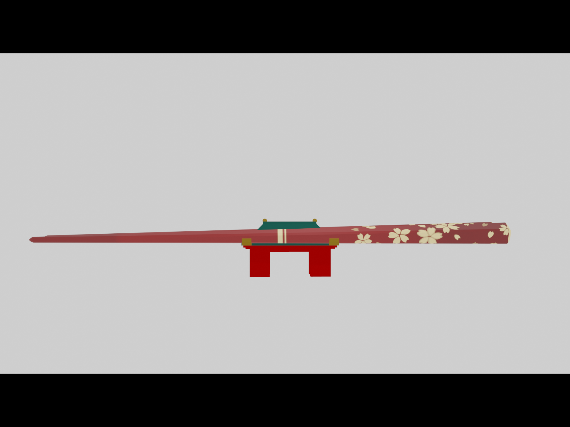Temple Chopstick Holder by Eronix | Download free STL model ...