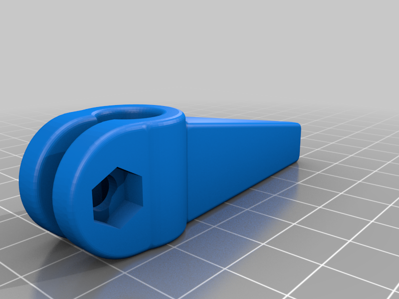 Pintech Cymbal Anti-Rotation Arm by camvr | Download free STL model ...