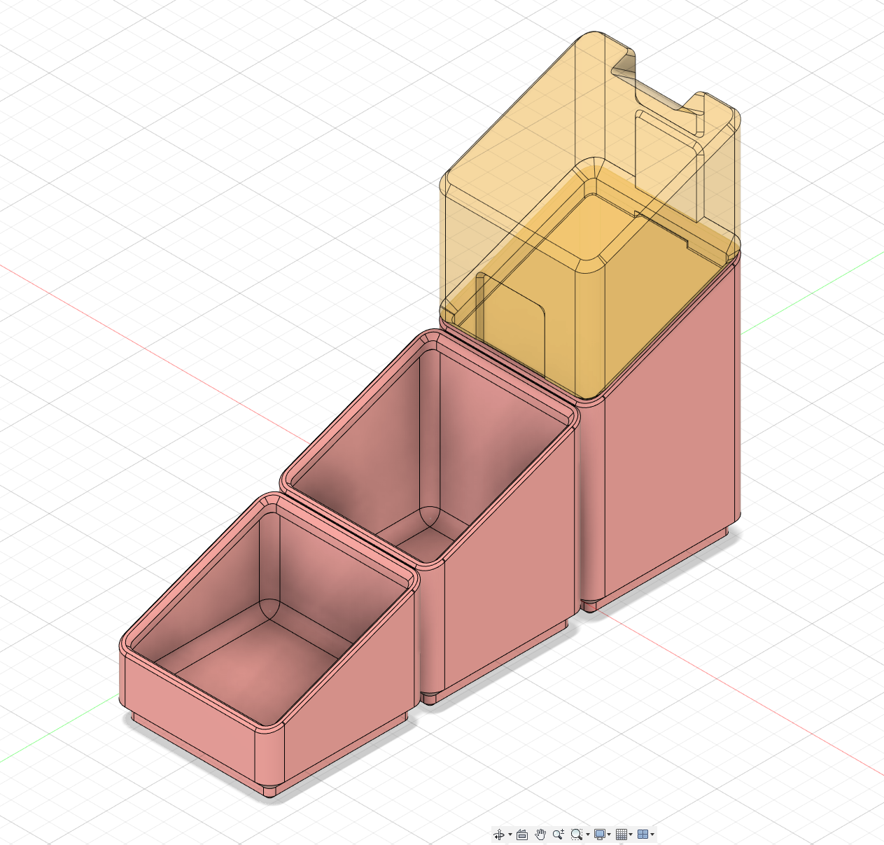 Gridfinity slanted bins by Waschtl | Download free STL model ...