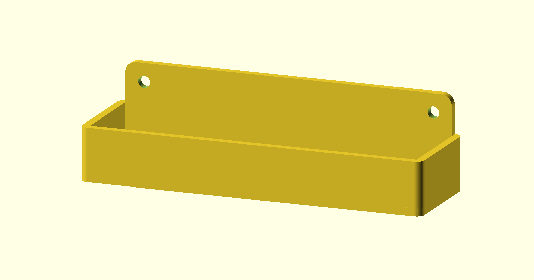 Fully Customizable Wall Mounted Bin Storage OpenSCAD files included by ...