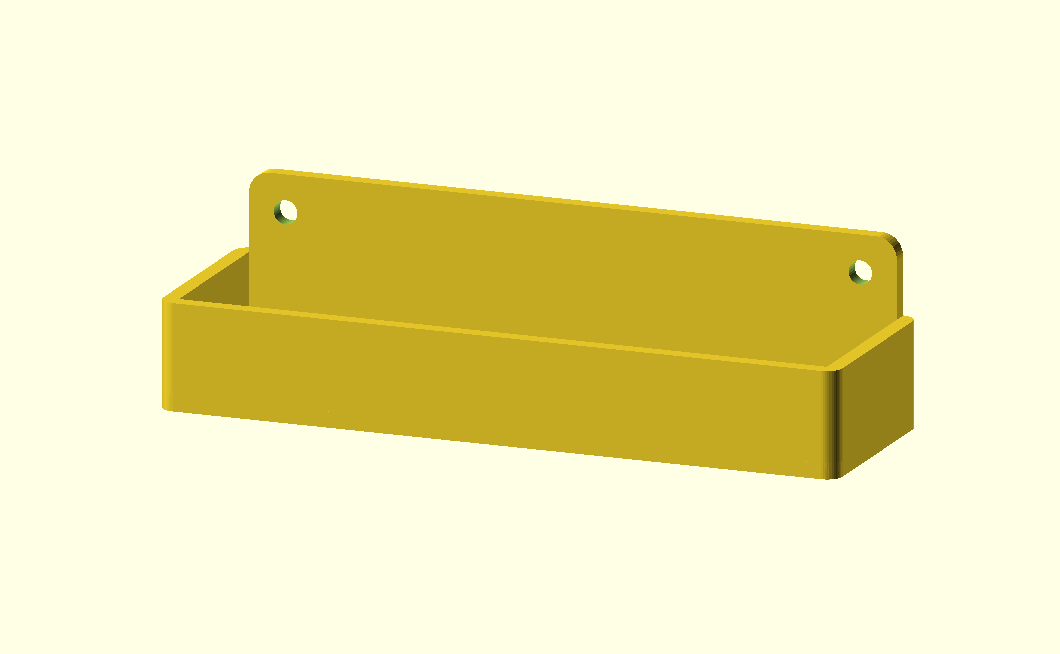 Fully Customizable Wall Mounted Bin Storage OpenSCAD files included by ...