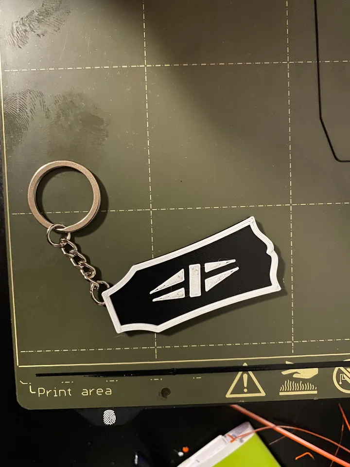 Gibson Custom keychain by Ivanez91 | Download free STL model ...