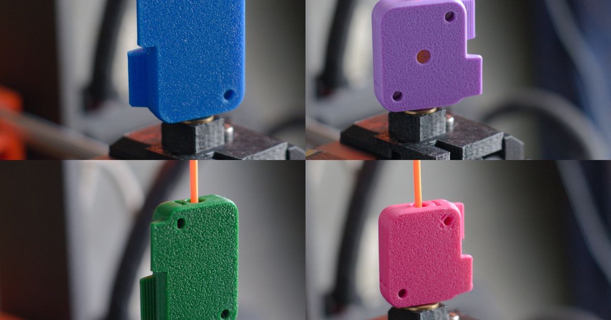 QaDFC Filament Cleaner - Remix 2 by Geoff | Download free STL model ...