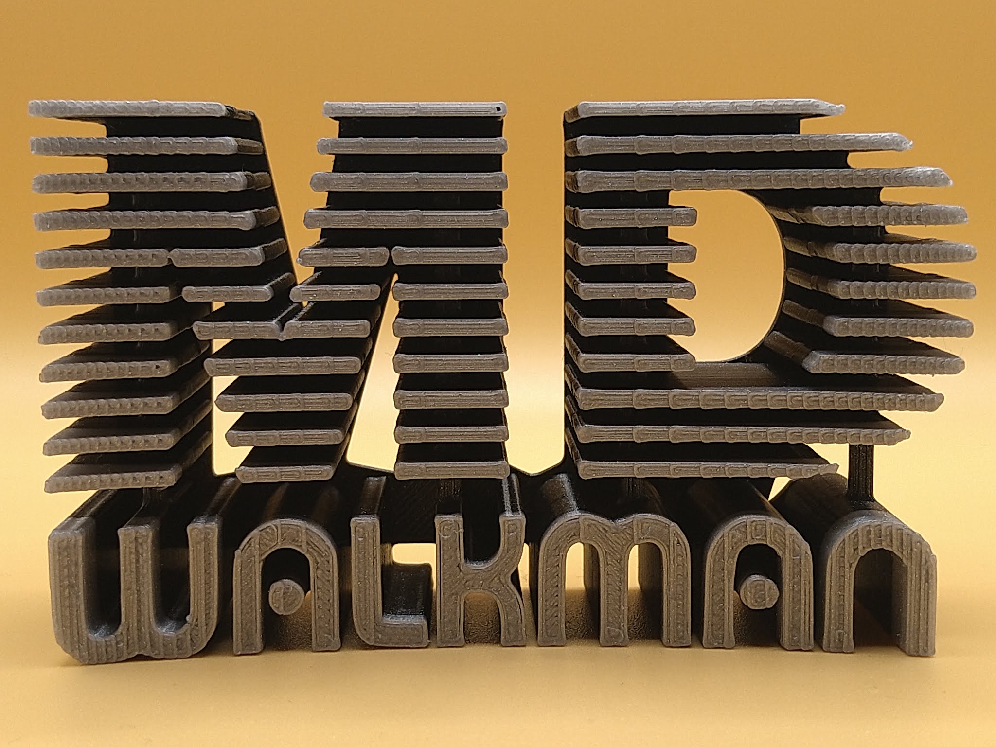 MINIDISC WALKMAN - 3D LOGO by 3D PRINT | Download free STL model ...