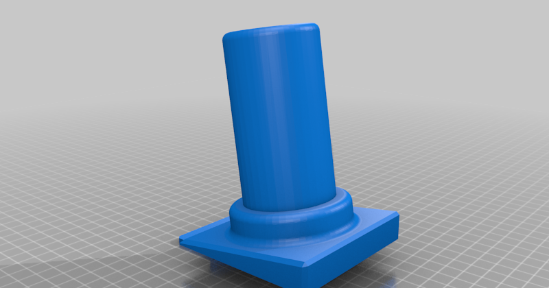Flashforge creator pro 2 filament roll holder by MakeAUsername ...