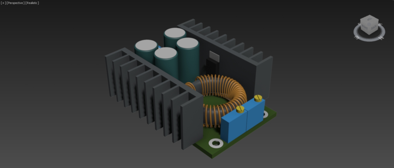 BASIC MODEL: XLSEMI - XL4016E1 Based Buck Converter Step Down Module by ...