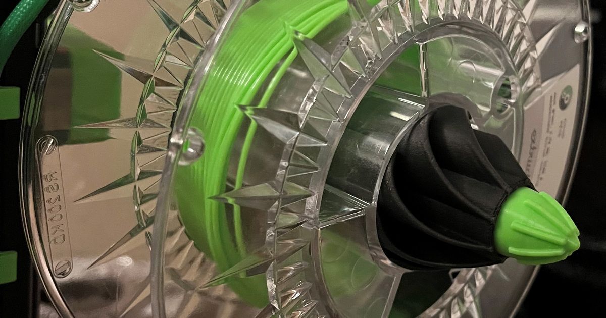 Another Filament Spool Holder by electronix | Download free STL model ...