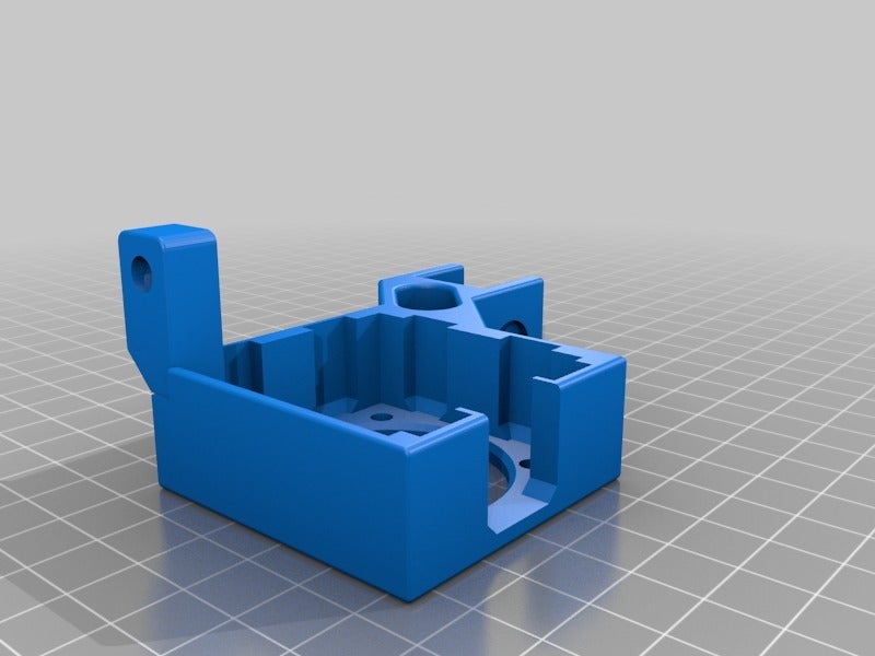Combined fan / drag chain holder for NEMA 17 Extruder / X-Carriage ...