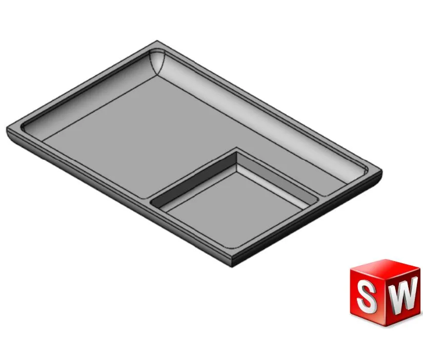 Rolling Tray by Tallman15 | Download free STL model | Printables.com