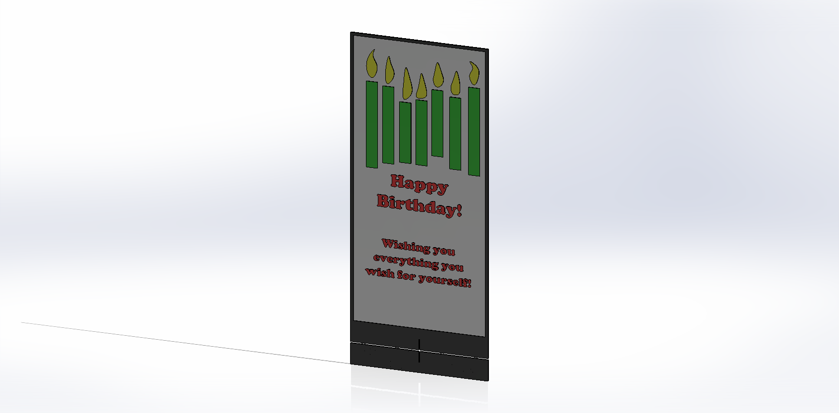 Birthday Card by AthenaRoberts | Download free STL model | Printables.com