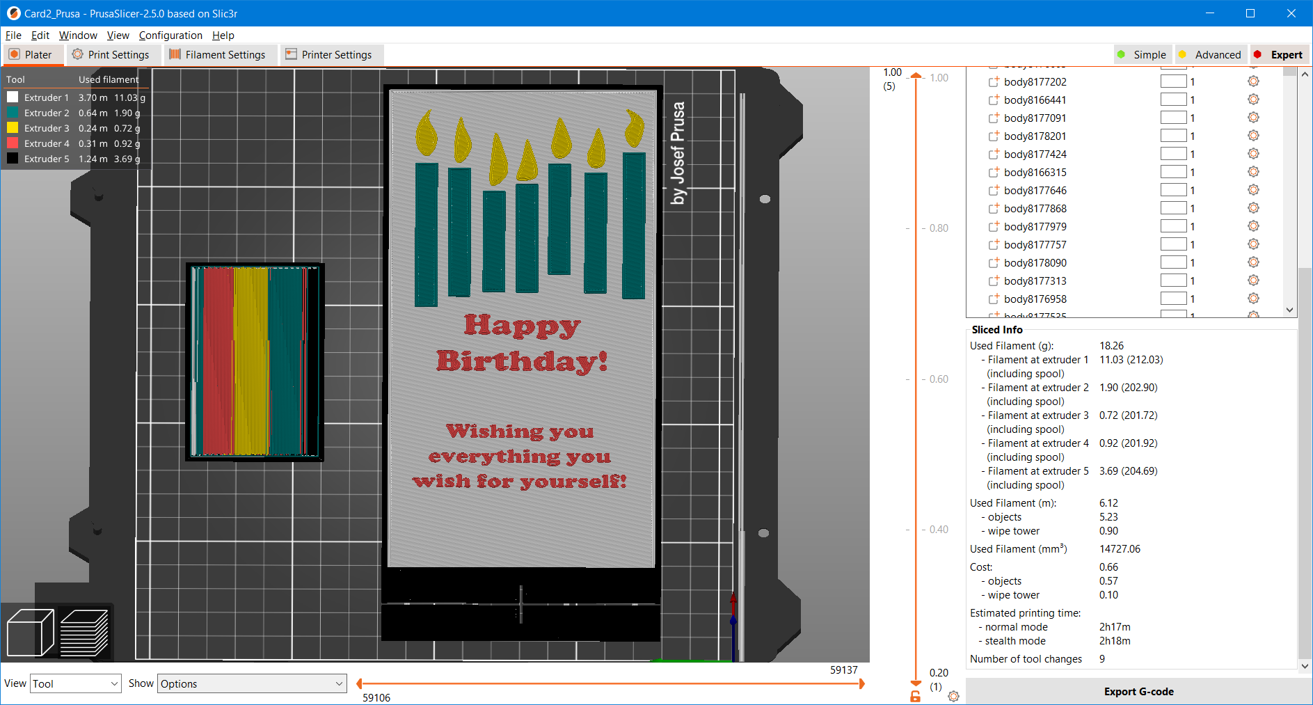 Birthday Card by AthenaRoberts | Download free STL model | Printables.com