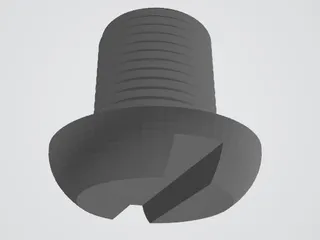 KTM Duke mirror screw cap by grabejud | Download free STL model ...