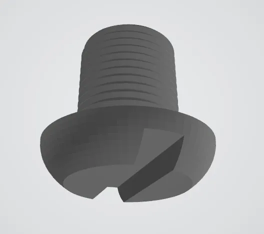 KTM Duke mirror screw cap by grabejud | Download free STL model ...