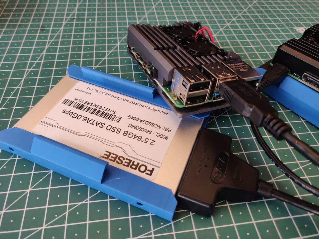 Raspberry PI X: Amored PI HDD Case by SpamBouncer | Download free STL ...