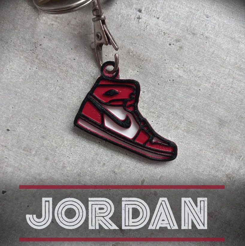 Jordan keychain by MTS | Download free STL model | Printables.com