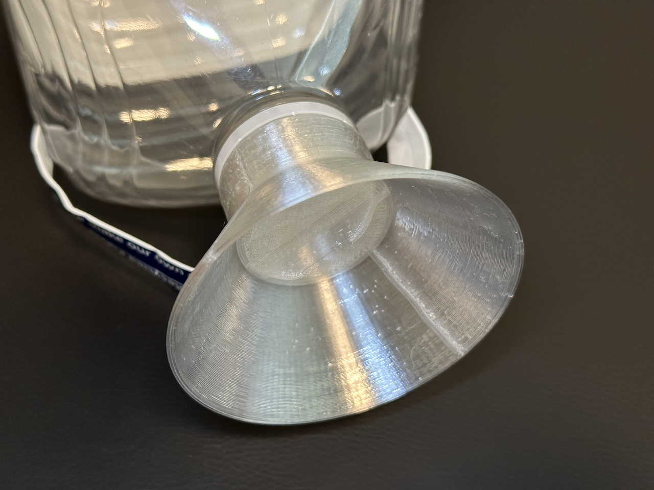 Crystal Geyser Gallon Jug Funnel with Cap by kennyd1gital | Download ...