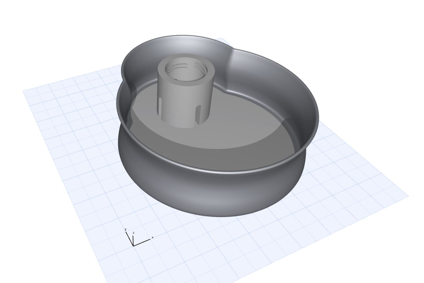 Miska s automatickým napouštěním by Radim Mach | Download free STL ...