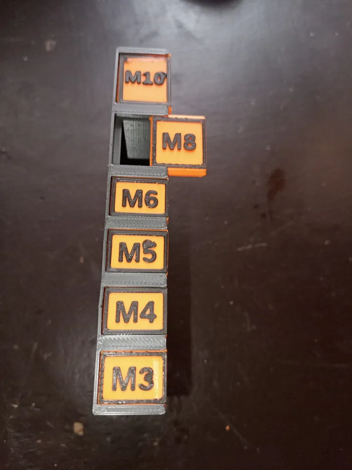 Toolbox for screw taps by PaŠe | Download free STL model | Printables.com