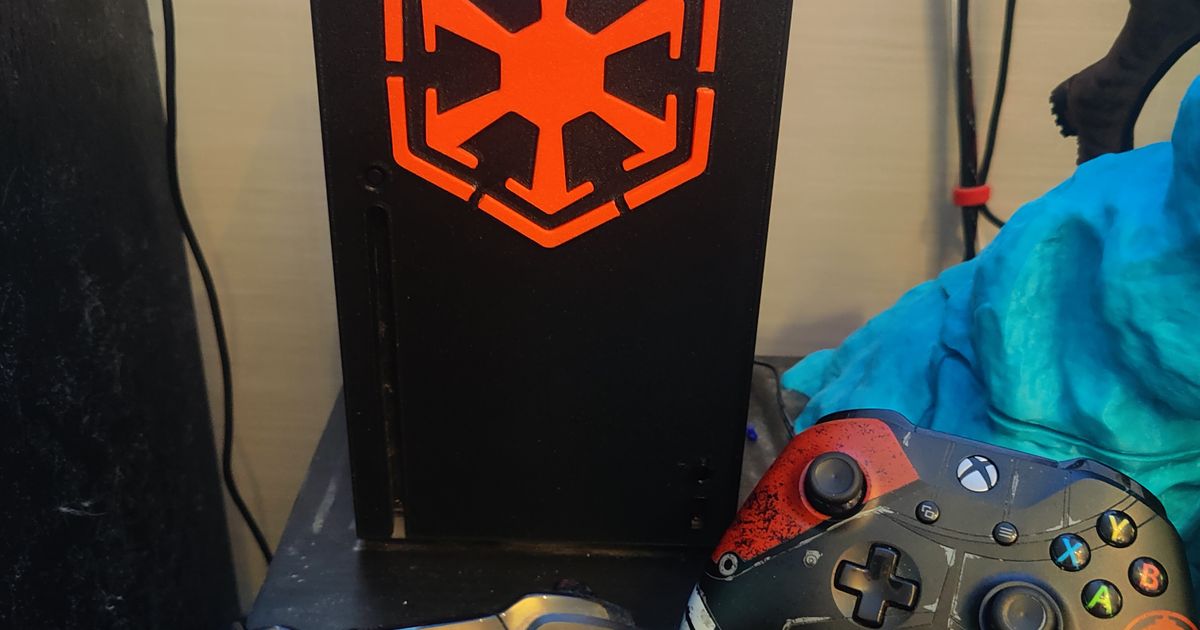 Xbox series X faceplate by Genostra | Download free STL model ...