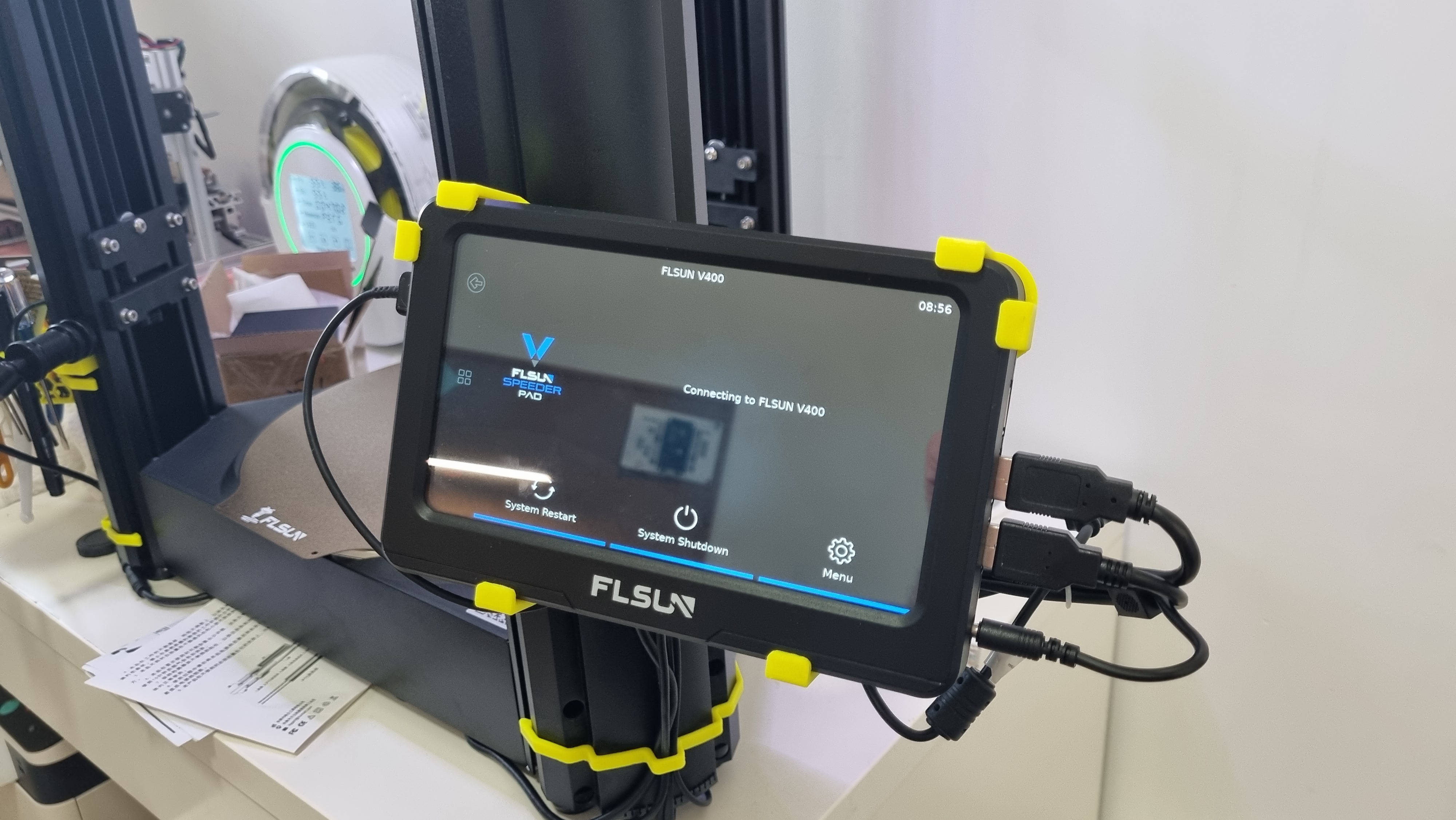 FLSUN v400 Speeder Pad Display Holder by Yosi Yaffe | Download free STL ...