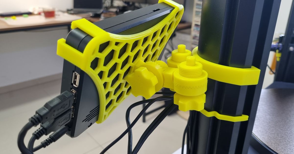 FLSUN v400 Speeder Pad Display Holder by Yosi Yaffe | Download free STL ...