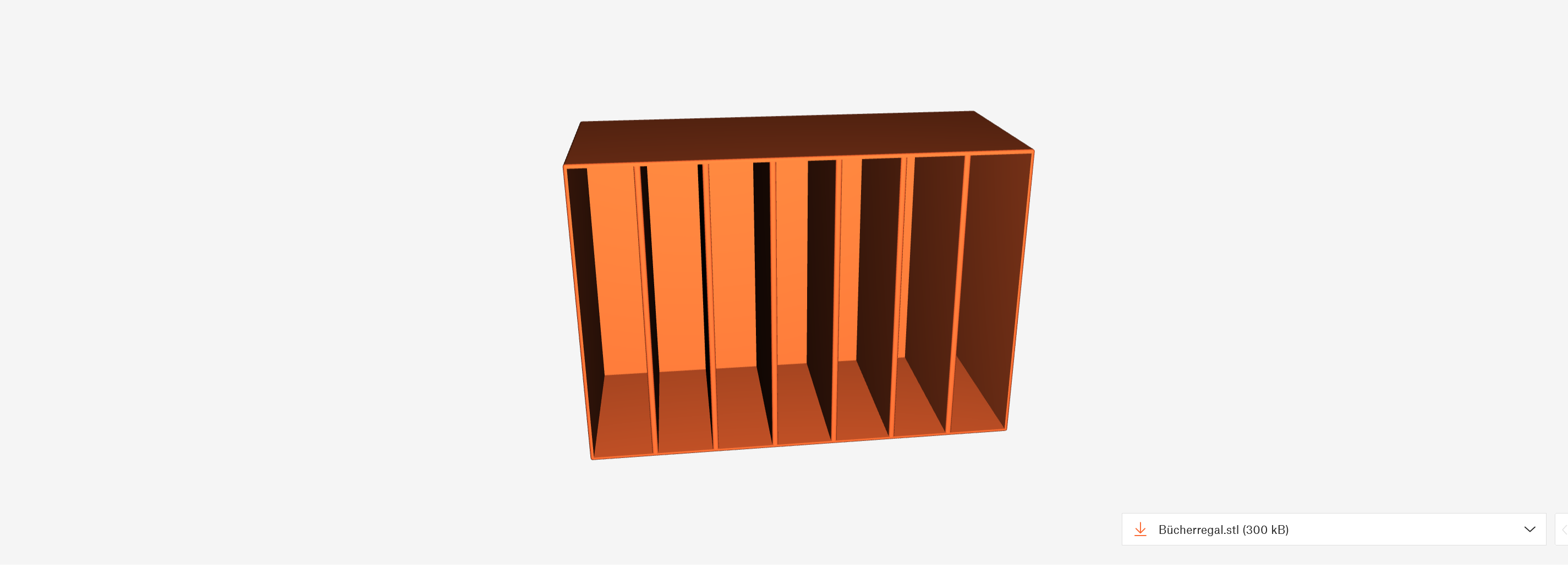 Bücherregal by Florian | Download free STL model | Printables.com