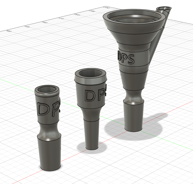 Rig Head and Adapters 10 to 14mm by MadeBySaints | Download free STL ...