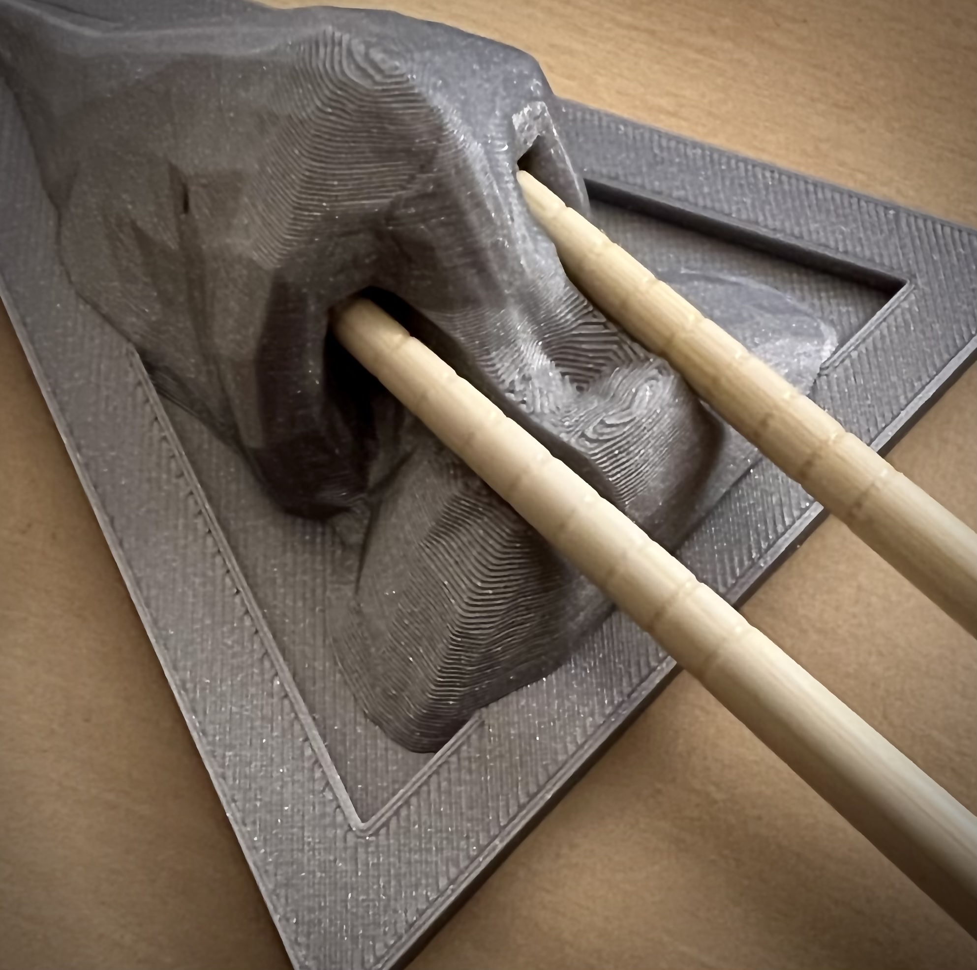 Nose Chopstick Holder by thiebes | Download free STL model | Printables.com